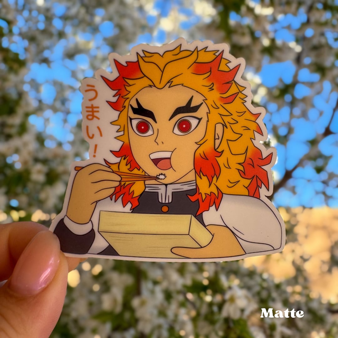 Rengoku UMAI Delicious うまい Sticker - Etsy
