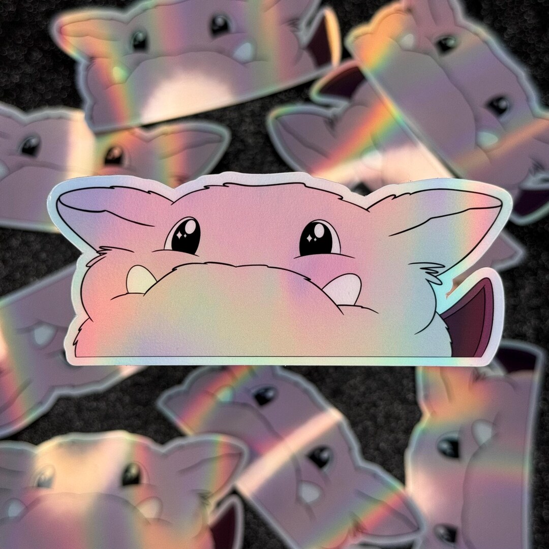 Cait’s Moogle Mog Rebirth Sticker • FF7 FFVII Final Fantasy RPG - Etsy