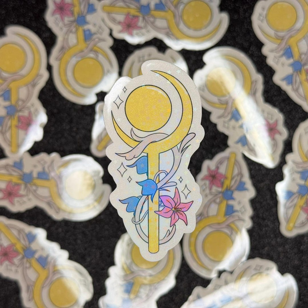 White Mage Healer Class Sticker • FFXIV FF14 Logo Job Icon WHM Wand - Etsy