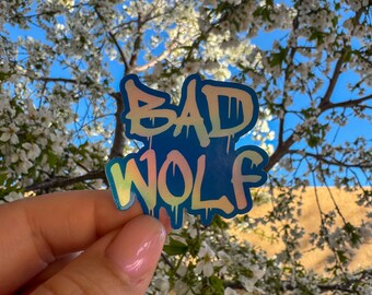 Bad Wolf Doctor Who Vinyl Sticker Car Window Door Bumper Decal DR ...