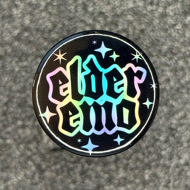 Emo Button Pin - Etsy