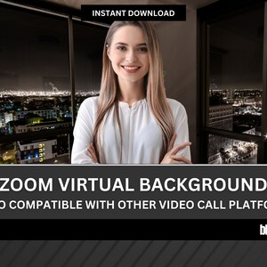 Zoom Virtual Background | Instant Digital Download | High Quality ...