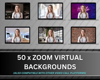 Zoom Virtual Background Instant Digital Download High Quality ...