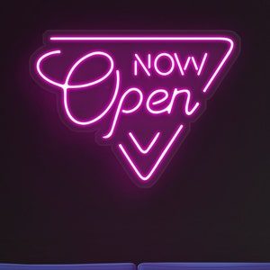 Now Open Neon Sign, Open Neon Light, LED Welcome Light for Bars, Cafes ...