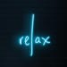 Relax Neon Sign, Relax LED Light, Relax Wall Art, Home Decor, Bedroom ...