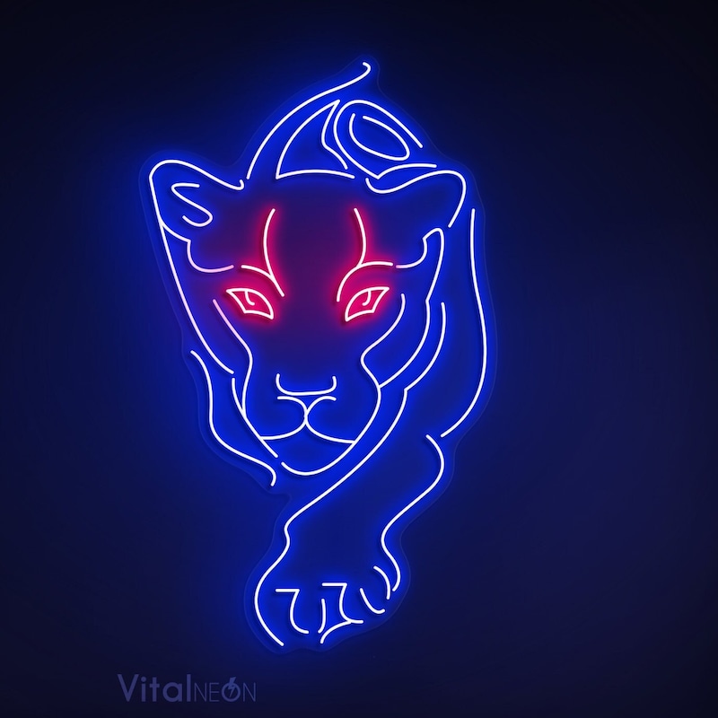 Panther Neon Signs - Etsy UK