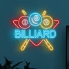 Flaming 8-ball Neon Sign, Flaming 8-ball LED Light, 8-ball LED Neon Art ...
