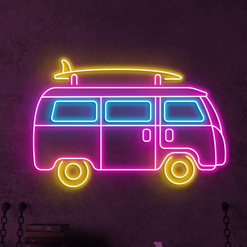Vw Bus Art - Etsy