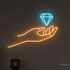 She Said Yes Neon Sign, She Said Yes LED Light, Engagement Party Sign ...