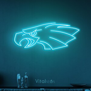Eagle Head Neon Sign, Eagle Head LED Light, Wild Bird Art, Decor for ...