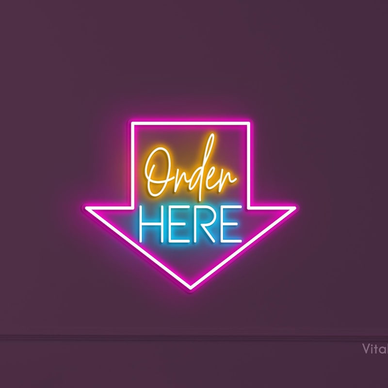 Order Here Sign - Etsy