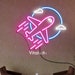 Flying Airplane LED Neon Light, Aviation Wall Decor, Aircraft Neon Sign ...