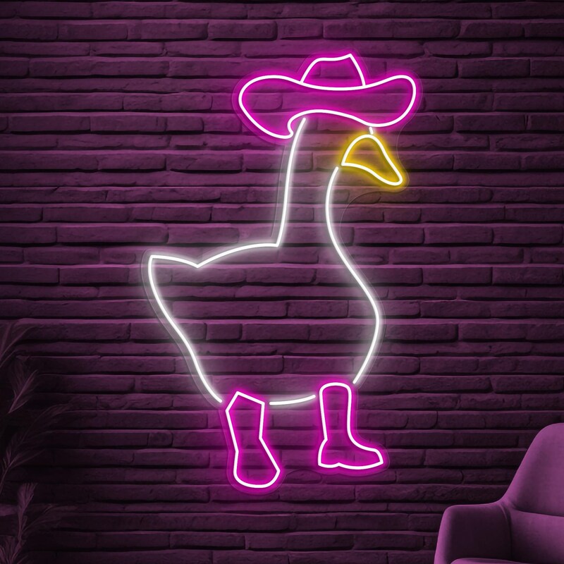 Duck Neon Sign - Etsy