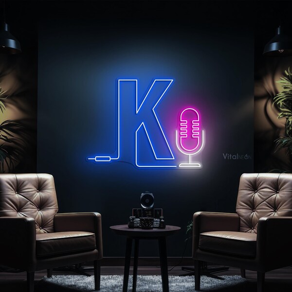 Custom Podcast Sign - Etsy