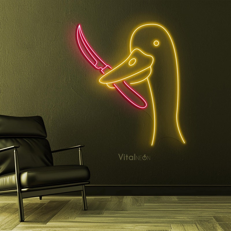 Duck Neon Sign - Etsy