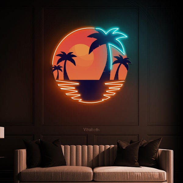 Sunset Neon Sign - Etsy