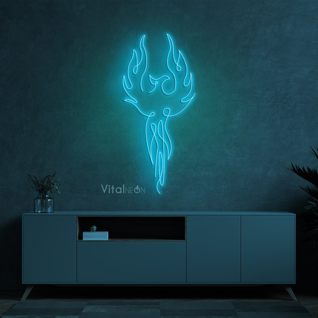 Phoenix Neon Sign, Phoenix Bird Neon Light, Neon Art Wall Decor ...