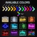 Airplane Neon Sign Custom Aviation Decor Personalized Pilot Gift Unique ...