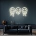Dripping Smiley Faces Neon Sign, LED Wall Art, Kids Room Decor - Etsy UK