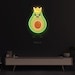 Avocado Neon Sign, Avocado Light, Pop Art Wall Decor, Food Neon Art ...