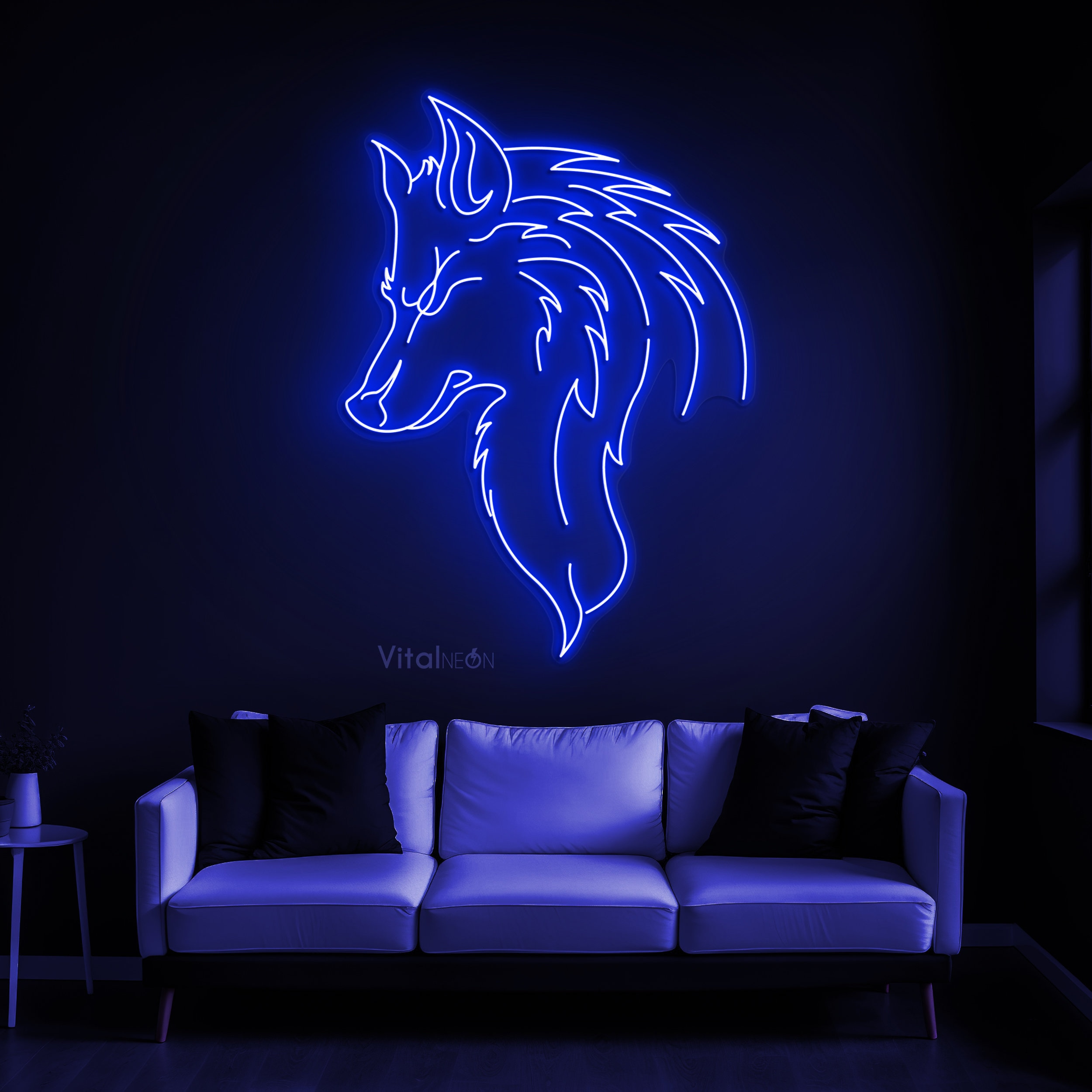 Wolf LED Neon Sign, Wolf Art Neon Light for Wall Decor, Perfect for ...