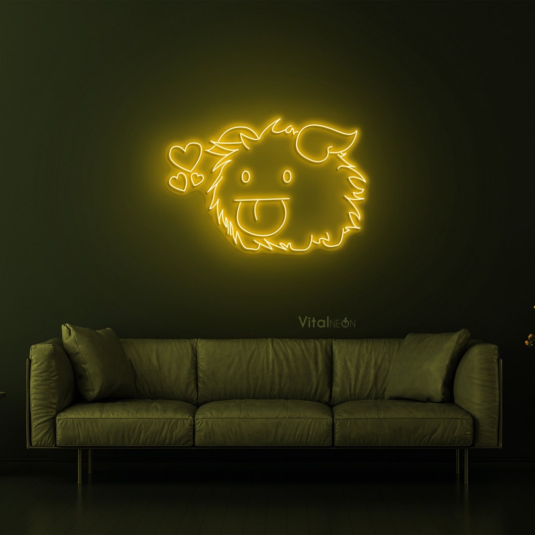 Anime Neon Sign, Anime Neon Art, Kawaii LED Lights for Girls Bedroom ...
