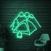 Camping Neon Sign, Camping LED Light, Mountain Campsite Wall Decor ...