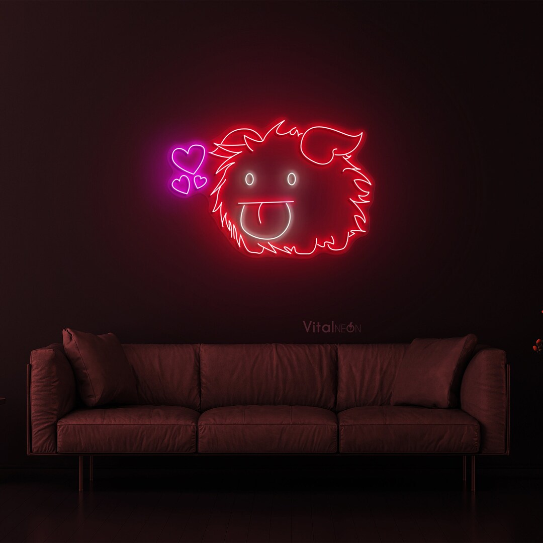 Anime Cat Neon Sign, Anime Neon Art, Kawaii LED Lights for Girls ...