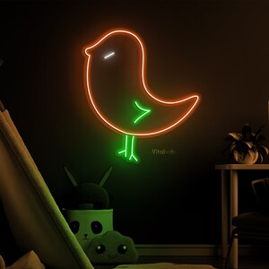 Baby Chicken Neon Sign, Hen House Nursery Decor, Chicks Sign ,home Room ...