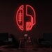 Football & Helmet Neon Sign, Sports Shop LED Decor - Etsy