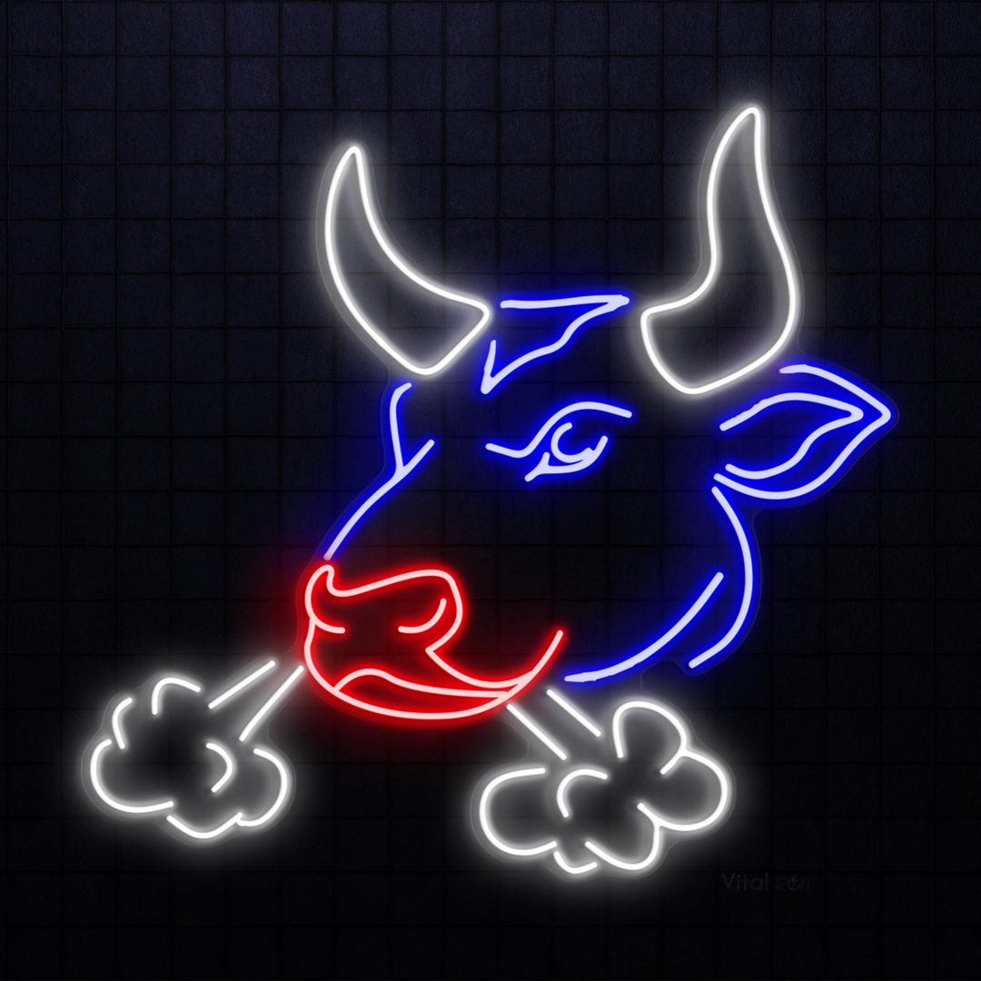 Bull Head LED Neon Sign, Farmhouse Wall Decor, Custom Light - Etsy Canada