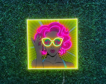 Neon Sign Wall Art - Etsy