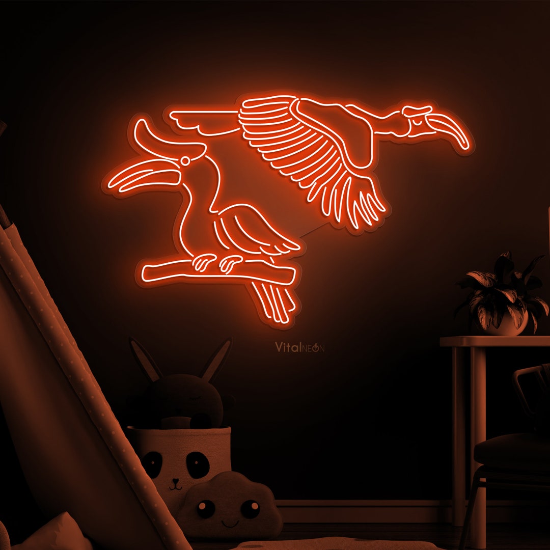 Toucan Bird Neon Sign, Colorful Toucan LED Light, Tropical Wall Art ...