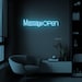 Massage Open LED Neon Sign Spa Wall Art for Therapy Room Salon Decor - Etsy