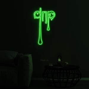 Drip Neon Sign, Drip LED Light, Dripping Paint Neon, Decor for Home ...