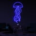 Jellyfish Neon Sign, Jellyfish LED Light, Ocean Restaurant Neon Art ...