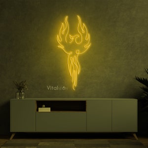 Phoenix Neon Sign, Phoenix Bird Neon Light, Neon Art Wall Decor ...