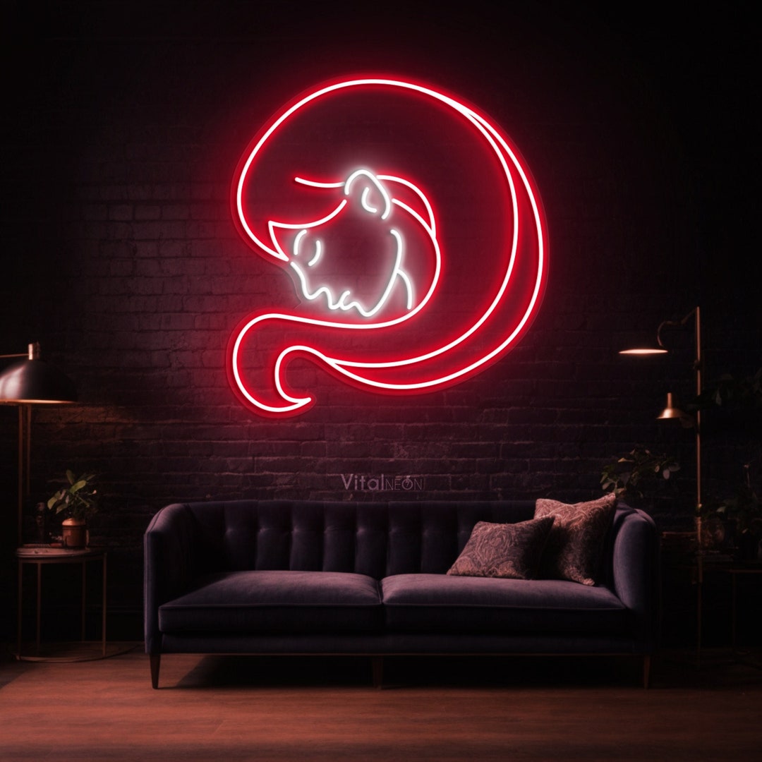 Virgo Neon Sign, Zodiac Astrology LED Light, Virgo Room Decor, Wedding ...