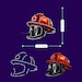 Firefighter Helmet Neon Sign LED Light Fireman Wall Art Department Man ...