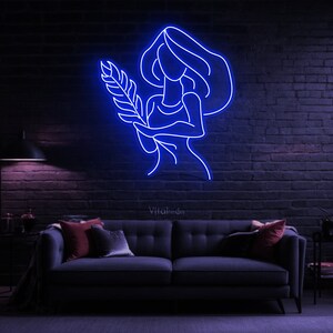 Virgo Neon Sign, Zodiac Astrology LED Light, Room Decor, Party Gift ...