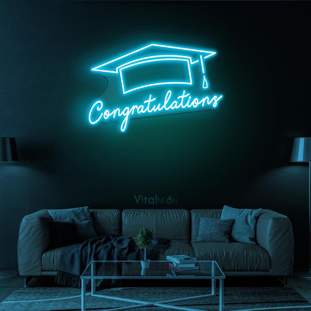 Congratulations Neon Sign, Congratulations LED Light, Congrats Party ...