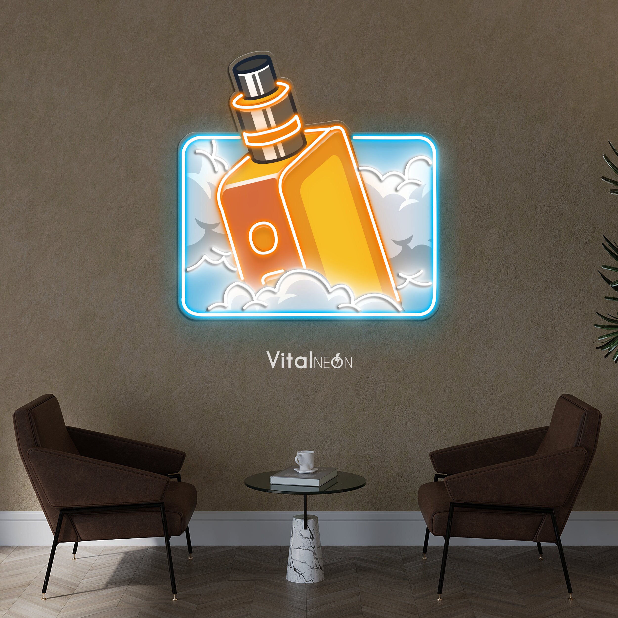 Vape LED Neon Light, Vape Pop Art Decor, Vape Sign for Smoke Shops ...