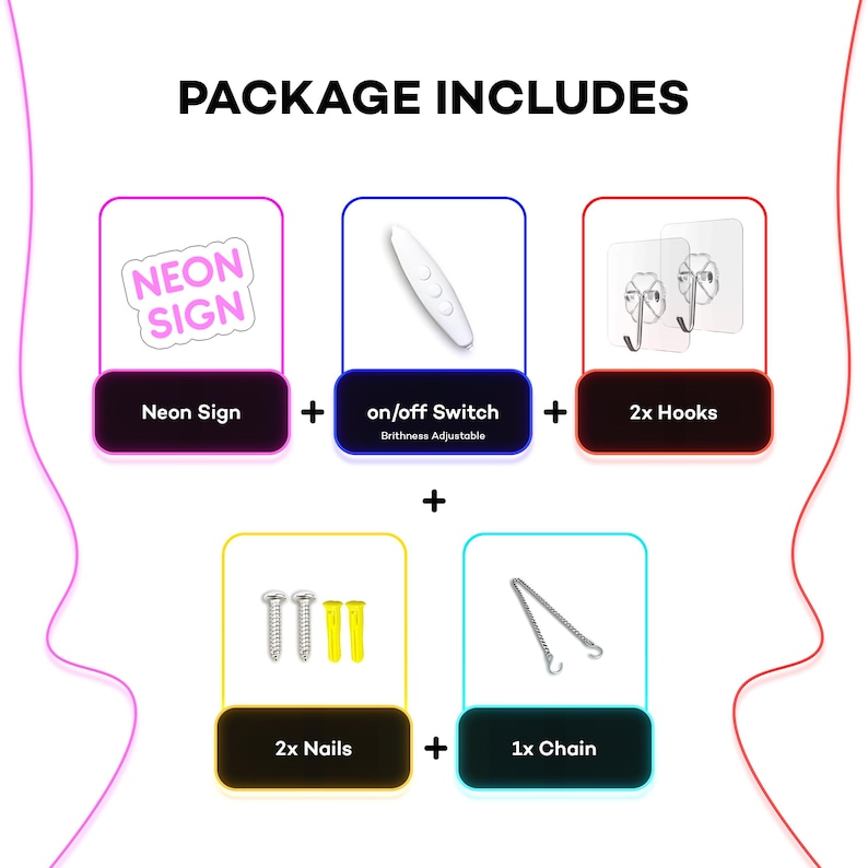 Nail Polish Spilling Neon Sign, LED Pop Art Wall Light for Nail Salon ...