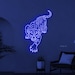 Tiger Neon Sign, Tiger Led Light, Roar Tiger Wall Decor, Animal Wall ...