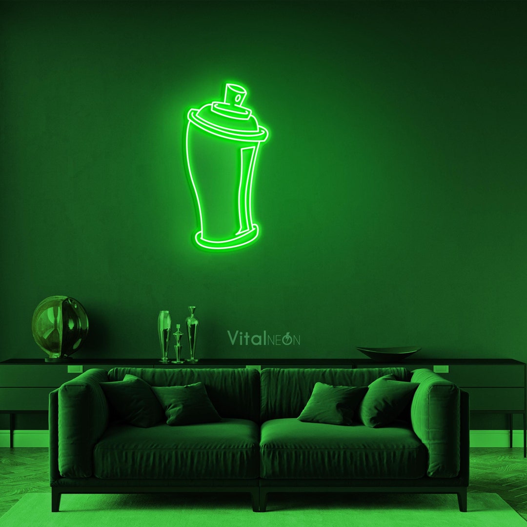Spray Can Neon Sign, Spray Can LED Light, Spray Paint LED Neon Art ...
