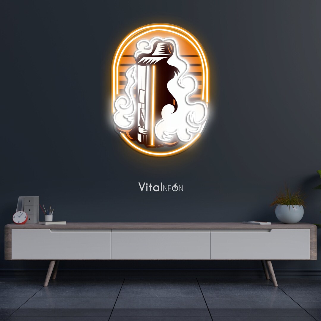 Vape LED Neon Light, Eye-catching Vape Pop Art Decor, Perfect Vape Sign ...
