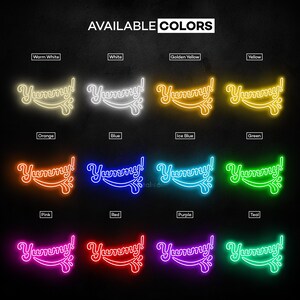 Yummy Neon Sign, Yummy LED Light, Restaurant Wall Decor, Dessert Shop ...