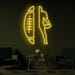 Football Player LED Neon Sign, Game Room Decor - Etsy