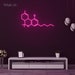 THC Molecule Neon Sign LED Light Cannabis Wall Art Marijuana Leaf Weed ...