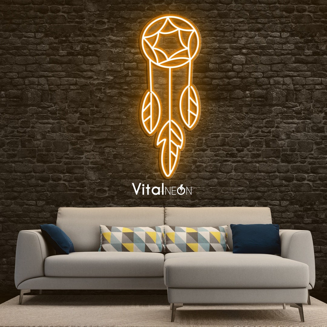 Dream Catcher LED Neon Sign, Dream Catcher Neon Light for Bedroom Wall ...